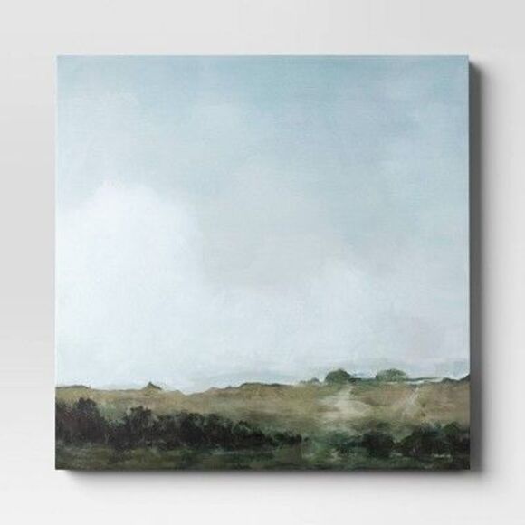 Threshold | Accents | Threshold Wall Art Canvas Landscape Neutral 32x32 ...